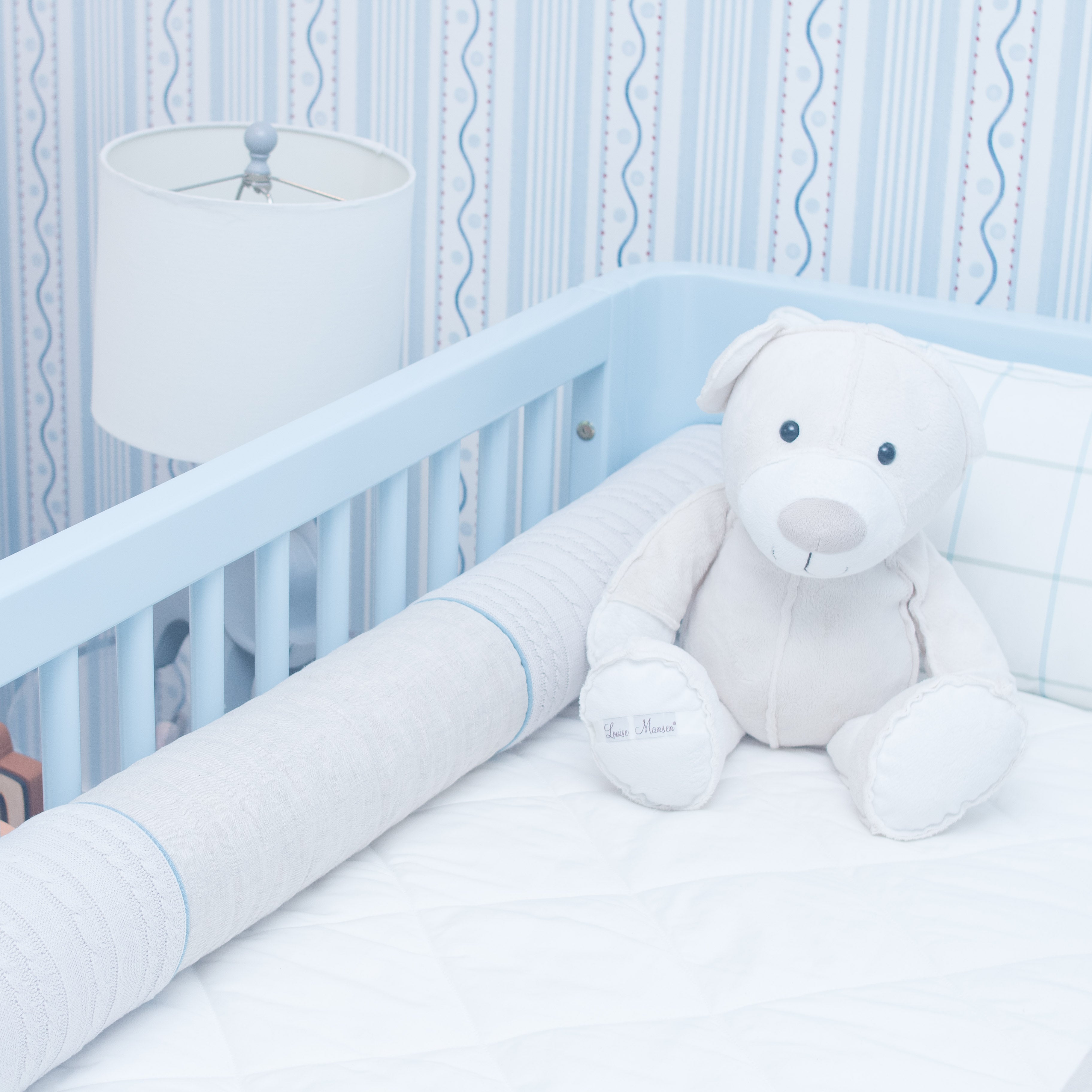 Ptrotetor De Berço Rolos - Tricot Celina Dias Sale – Celina Dias bebê